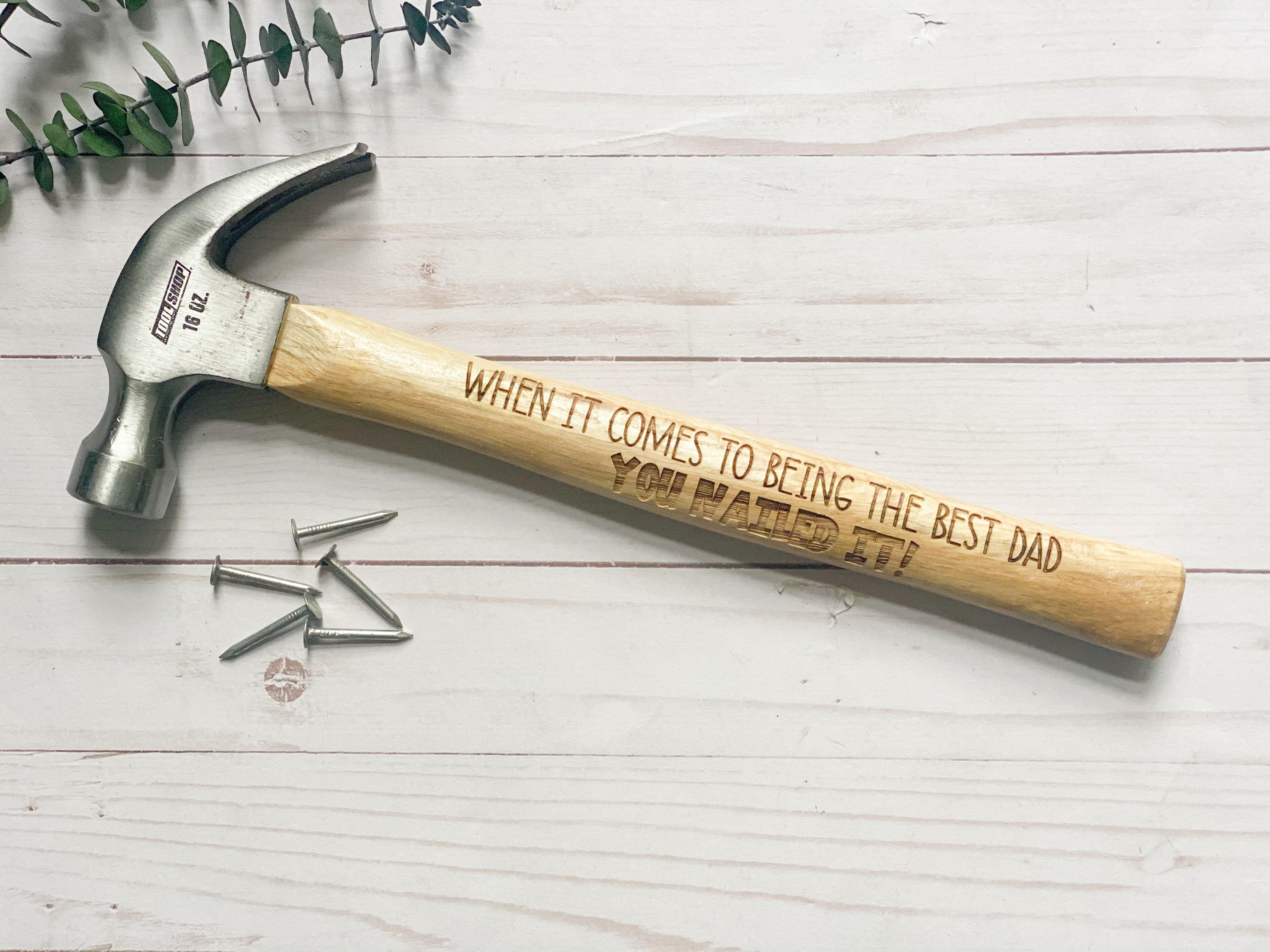 Engraved Hammer – SignedByCrystal